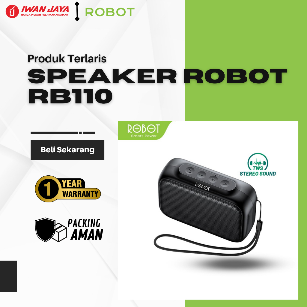 Jual SPEAKER ROBOT RB110 | Shopee Indonesia
