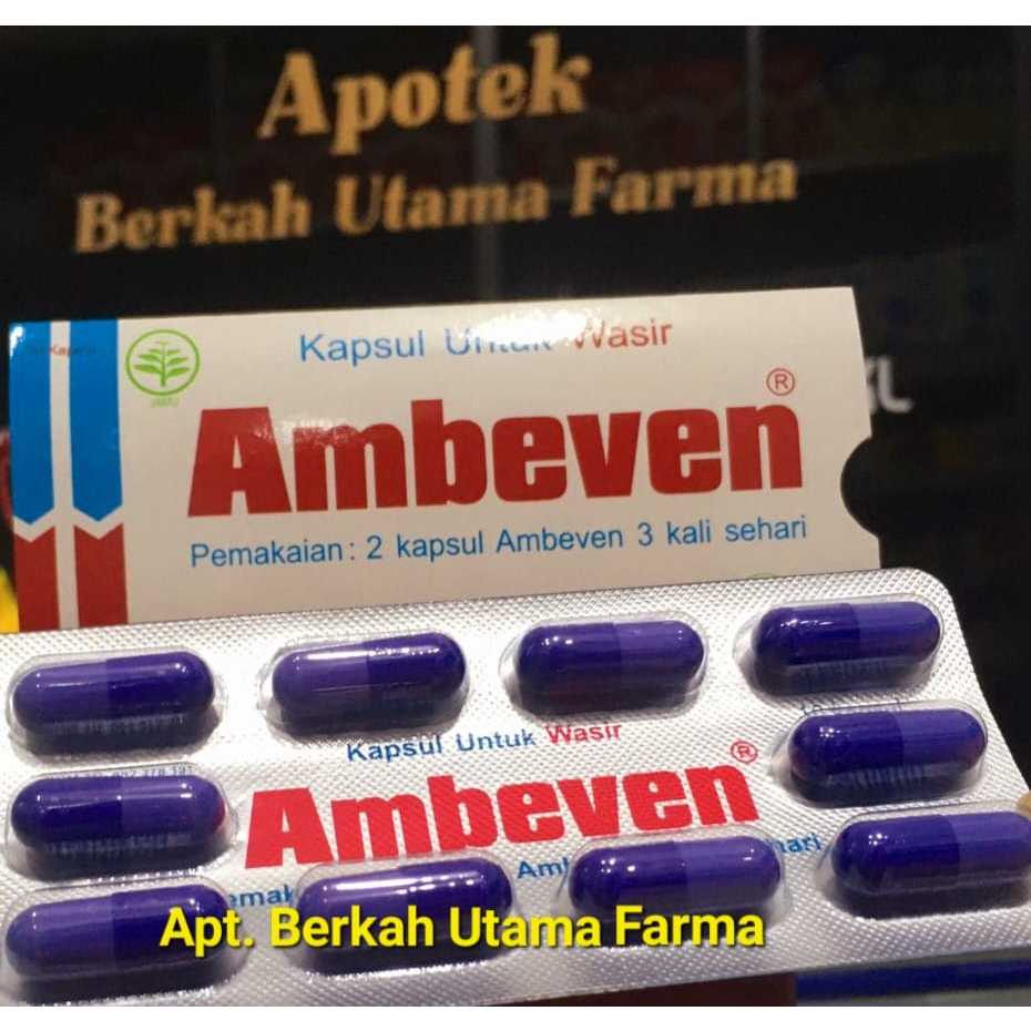 Jual Ambeven Strip Isi 10 Kapsul | Shopee Indonesia