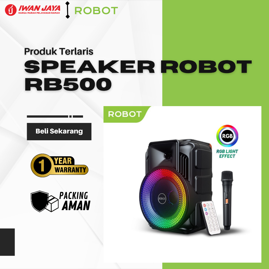 Jual SPEAKER ROBOT RB500 | Shopee Indonesia