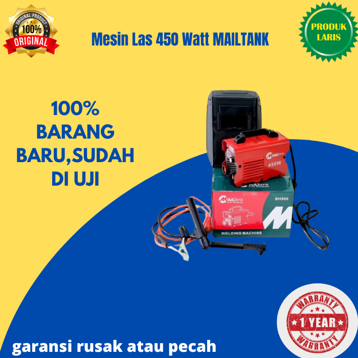 Jual Alat Mesin Las Mini Portable 450 Watt Otomatis Terbaru Inverter ...
