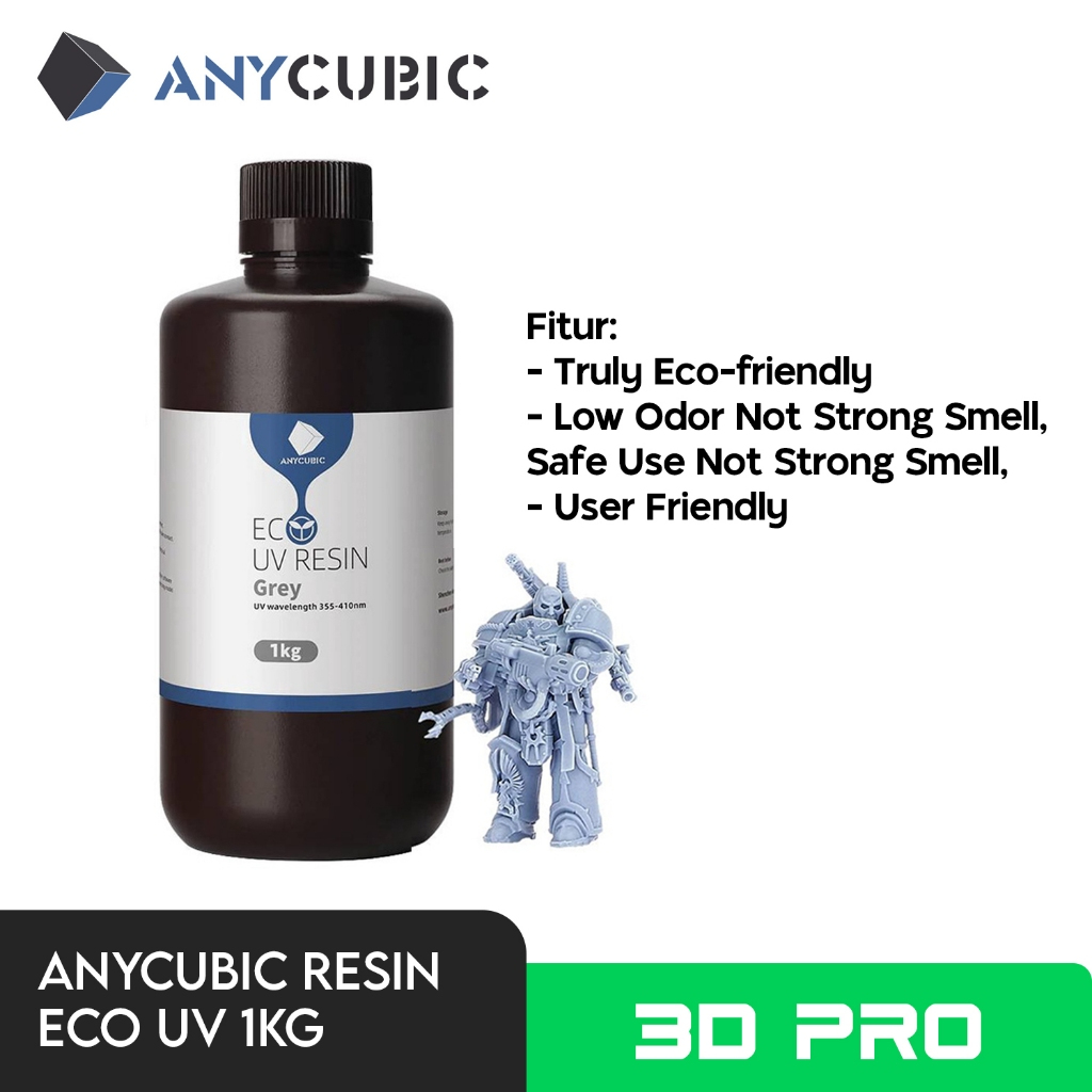 Jual Anycubic Photon Bio PLA Eco UV 405nm Resin 3D Printer Refill 1 ...