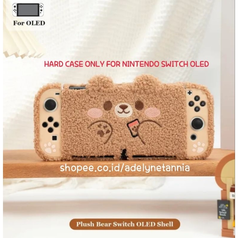Jual Geekshare Brown Bear Hard Case for Nintendo Switch OLED | Shopee ...