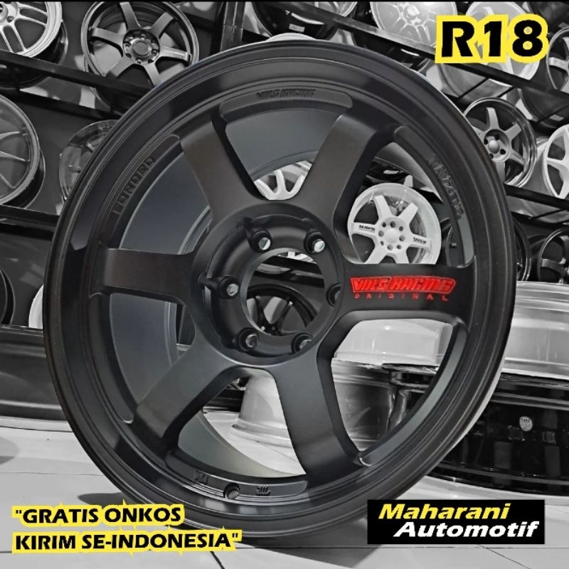 Jual Velg mobil r18 RAYS TE37 Baut 6 velg mobil racing ring 18 Pajero Sport,Fortuner,Hilux ...