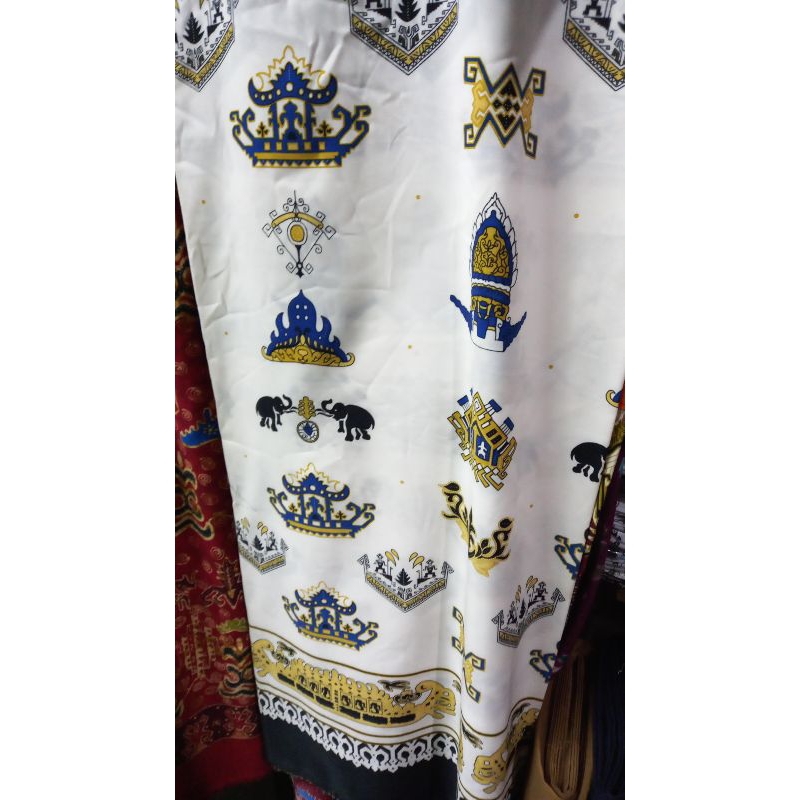 Jual Bahan Batik lampung licin | batik siger lampung | Shopee Indonesia