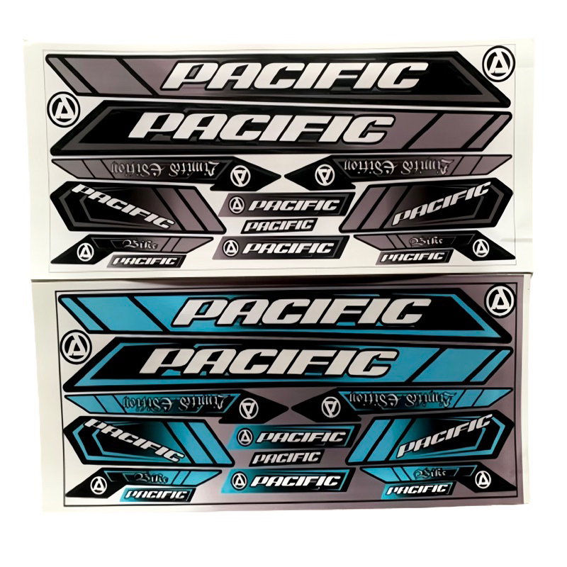 Jual Stiker Sepeda Pacific Custom Sticker Striping | Shopee Indonesia