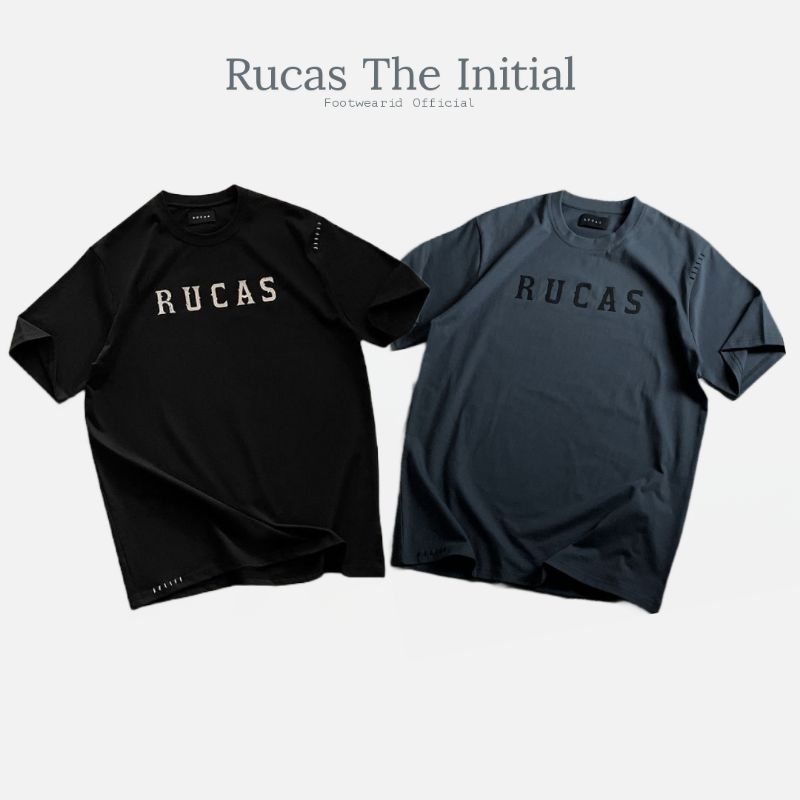Jual RUCAS The Initial Hand Stitch Vintage Blue Tee - Rucas The Initial ...