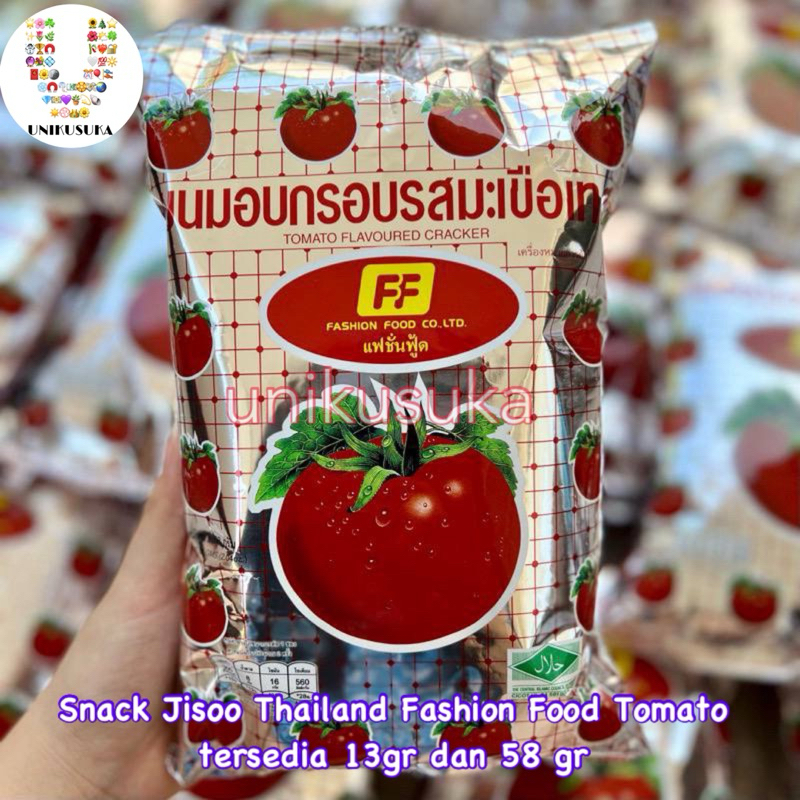 Jual [UNIKUSUKA] Snack jisoo Thailand Fashion Food Tomato viral best ...