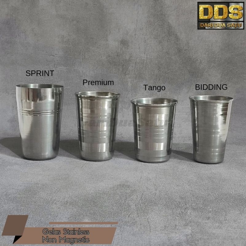 Jual Gelas Cangkir Stainless Steel Non Magnetic | Shopee Indonesia