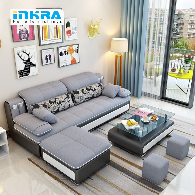 Jual Sofa Minimalis Murah Model L Shape Terbaru | Shopee Indonesia