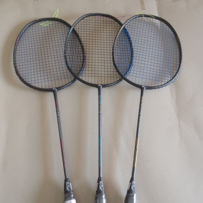 Jual RAKET BADMINTON HI-QUA Red lite - Blue lite - Gold lite | Shopee ...