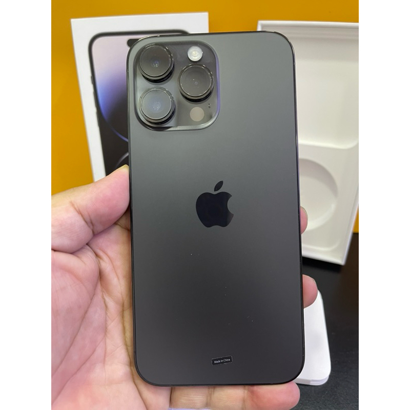 Jual iphone 14 Pro max 128Gb Black mulus ibox garansi on | Shopee Indonesia