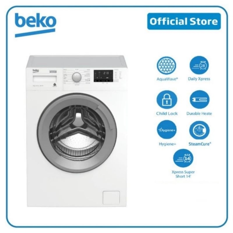 Jual BEKO WCV 7612XSO MESIN CUCI FRONTLOADING 7KG | Shopee Indonesia