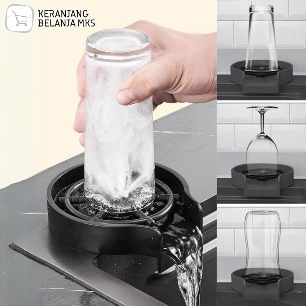 Jual Pencuci Gelas Otomatis Selang Panjang Jug Rinser Washer | Shopee ...