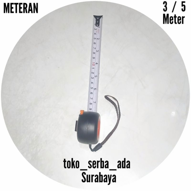 Jual Meteran 5 Meter auto lock atau 3 Meter auto lock | Shopee Indonesia