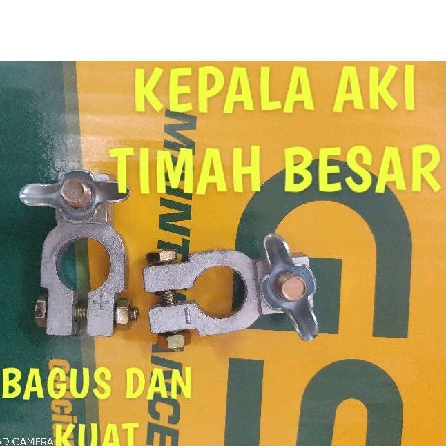 Jual kepala aki besar bagus dan kuat(timah)untuk mobil kijang L300 truk ...