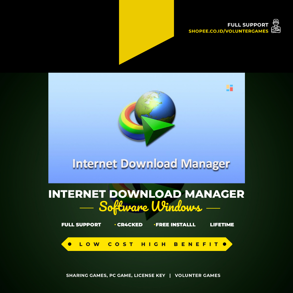 Jual INTERNET DOWNLOAD MANAGER IDM PC / LAPTOP | Shopee Indonesia