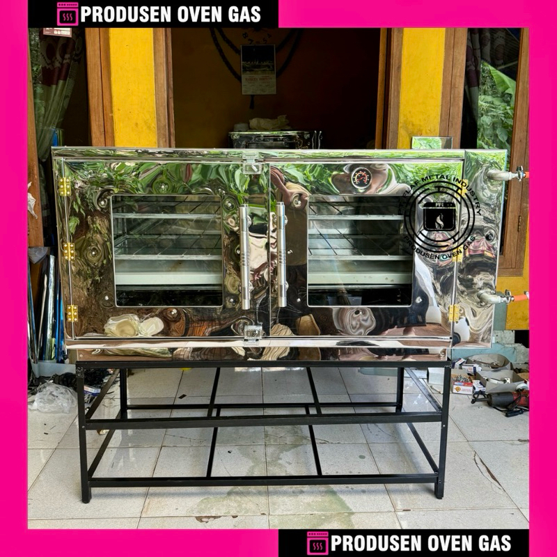 Jual OVEN GAS OTOMATIS MATIC API ATAS BAWAH STAINLESS TANPA KOREK ...