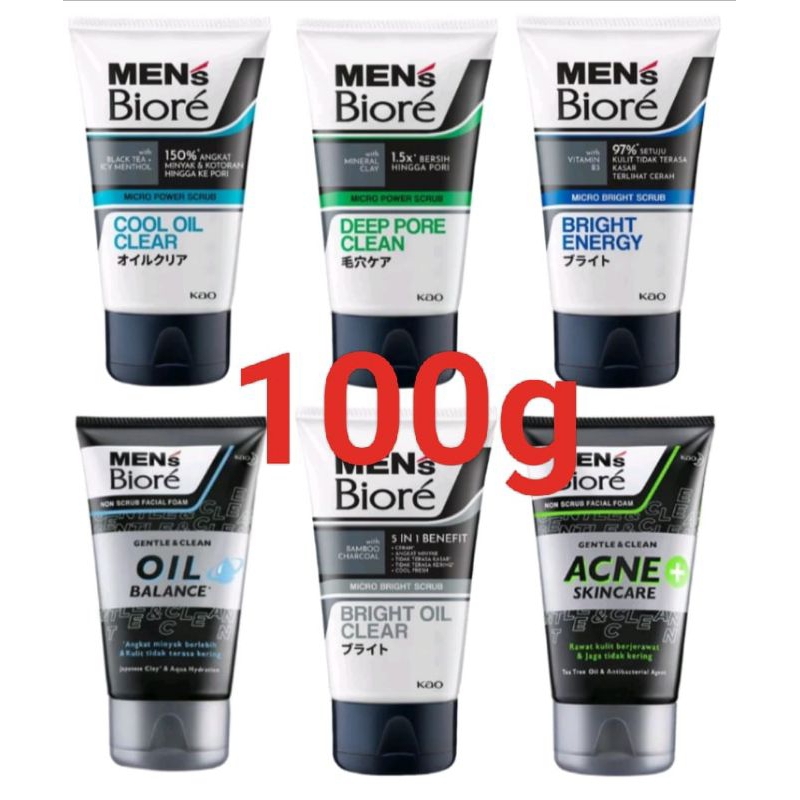 Jual mens biore 100g | Shopee Indonesia
