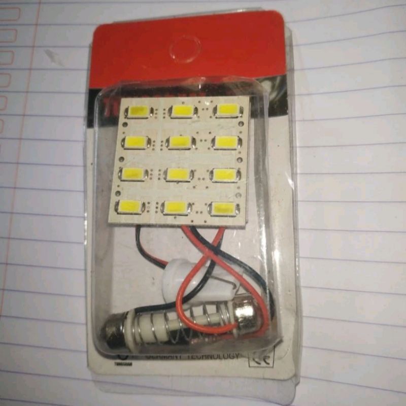 Jual LAMPU LED PLAVON MOBIL LED 12 mata 18 mata 12 volt | Shopee Indonesia