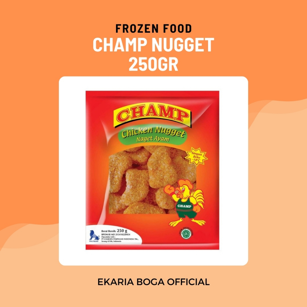 Jual FROZEN FOOD | NUGGET | NAGET AYAM | CHICKEN NUGGET | CHAMP NUGGET ...