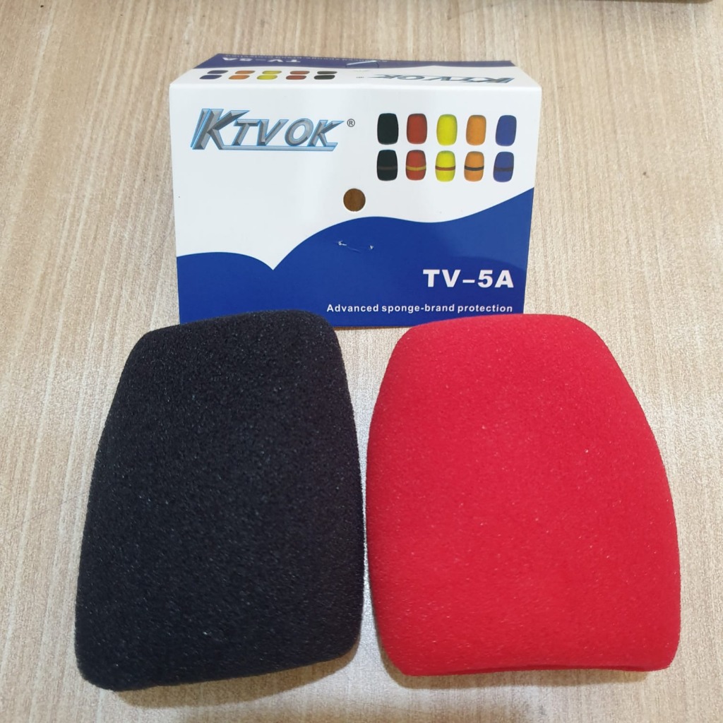 Jual Busa microphone tebal 8mm / spon mic /cover mic/foam sarung ...
