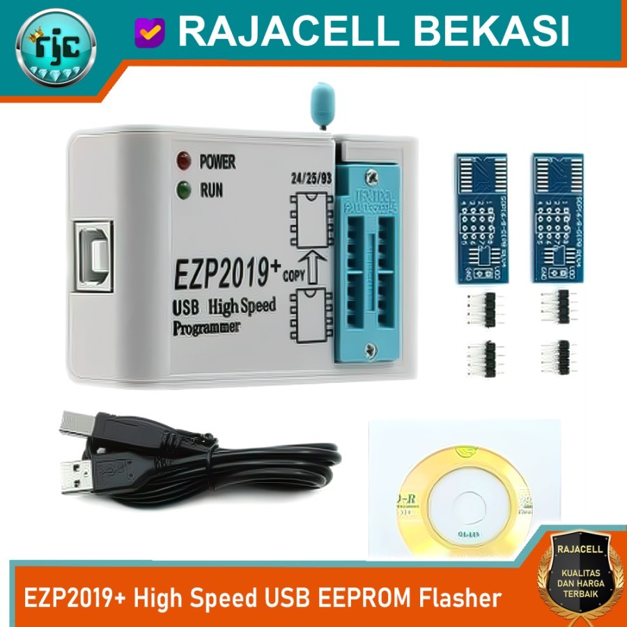 Jual EZP2019+ High Speed USB SPI Programmer for EEPROM Chip Flash Bios | Shopee Indonesia