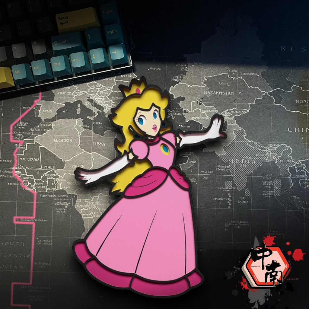 Jual Wall Panel Multilayer Mario Bros Princess Peach | Shopee Indonesia