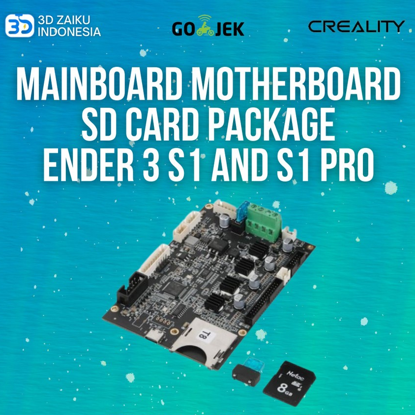 Jual Creality Ender 3 S1 and S1 Pro Mainboard Motherboard SD Card ...