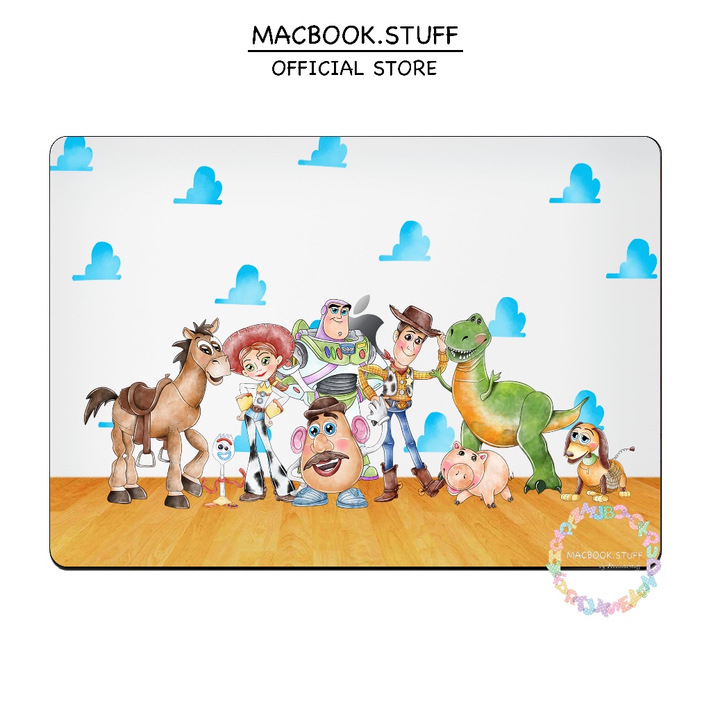 Jual MACBOOK Case CUSTOM TOY STORY FAMILY PIXAR BUZZ WOODY JESSIE LOTSO ...