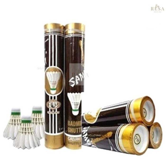 Jual SHUTTLECOCK BADMINTON SAMURAI COKLAT ASLI ORIGINAL | Shopee Indonesia