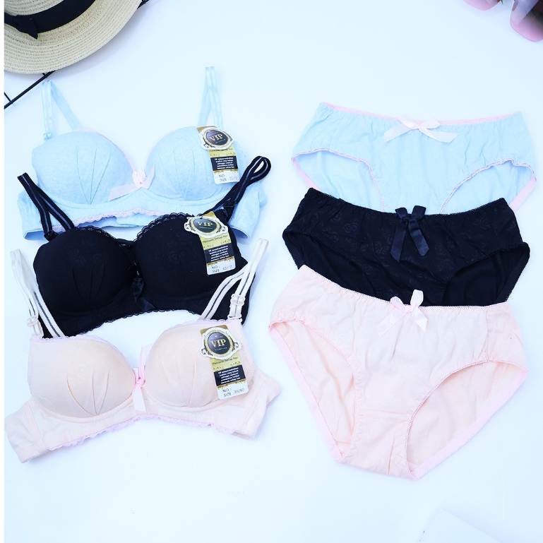 Jual BRA SET BH + CD CEWEK SETELAN IMPORT Set Bra BH Dan Celana Dalam Seksi Premium Busa Tebal ...