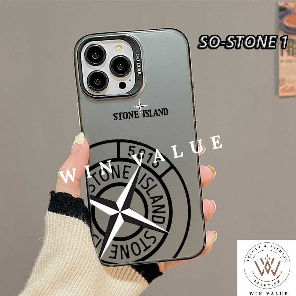 Jual Case HYBRID IMD Color Plate Hologram Casing Stone Island for ...