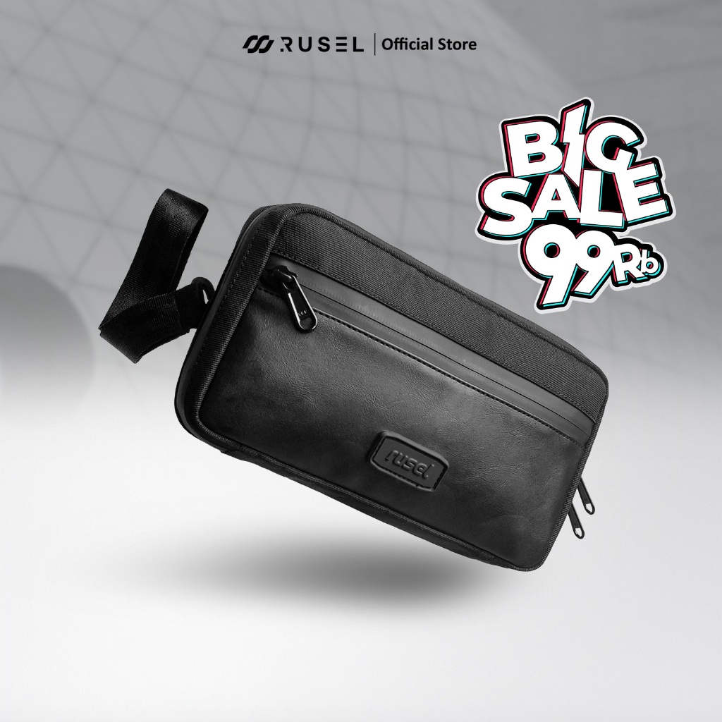 Jual RUSEL CO - Handbag Yota Tas Clutch Pria Simpel I Tas Handbag Pria ...