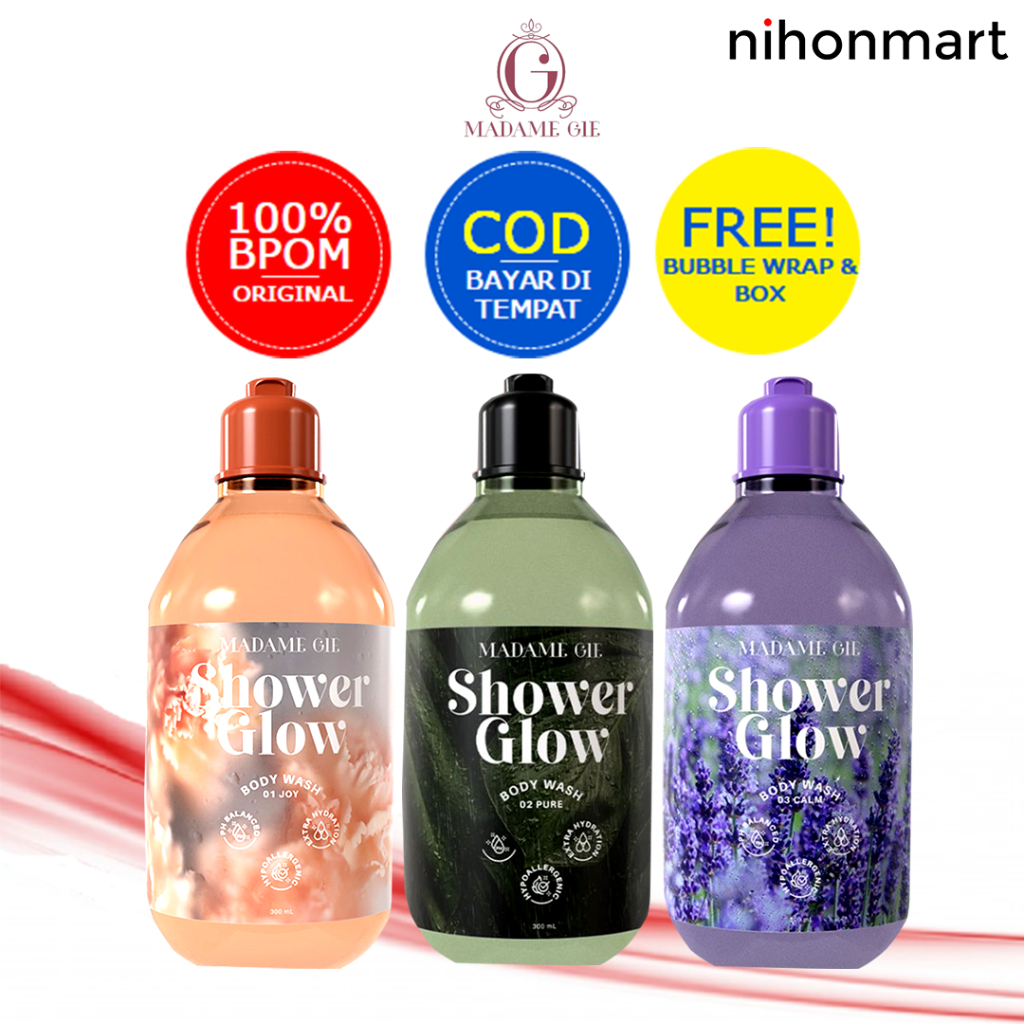 Jual Madame Gie Shower Glow Body Wash 300ml | Shopee Indonesia