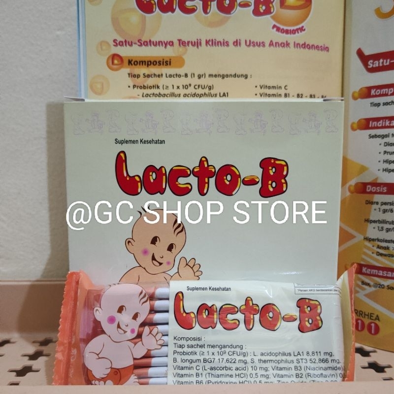 Jual LACTO B || PROBIOTIK ANAK RASA VANILLA | Shopee Indonesia