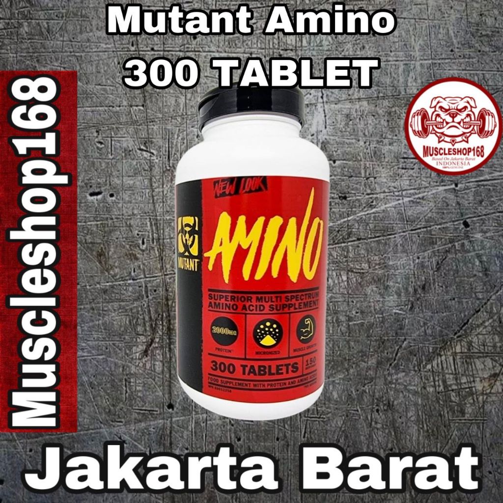 Jual Mutant Amino 300 Tablet | Shopee Indonesia