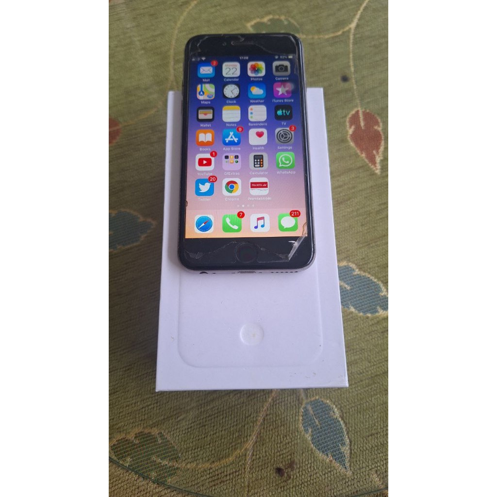 Jual iPhone 6 128GB Space Gray (Normal Siap Pakai) | Shopee Indonesia