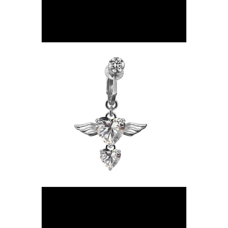 Jual Anting pusar jepit tanpa tindik clip fake, piercing earing belly ...