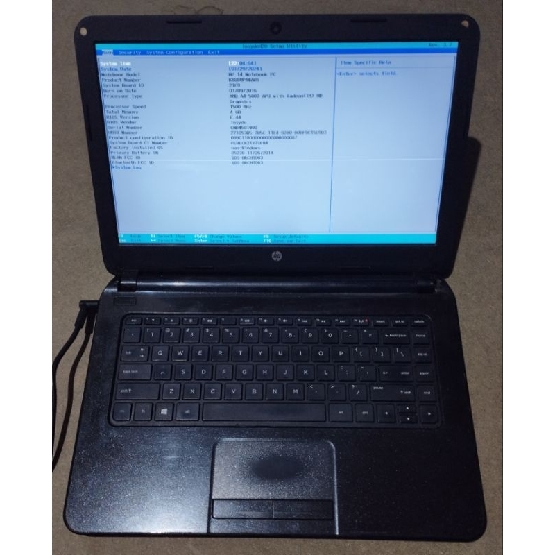 Jual Laptop HP 14-g102AU AMD A4 5000 Apu DDR3 | Shopee Indonesia