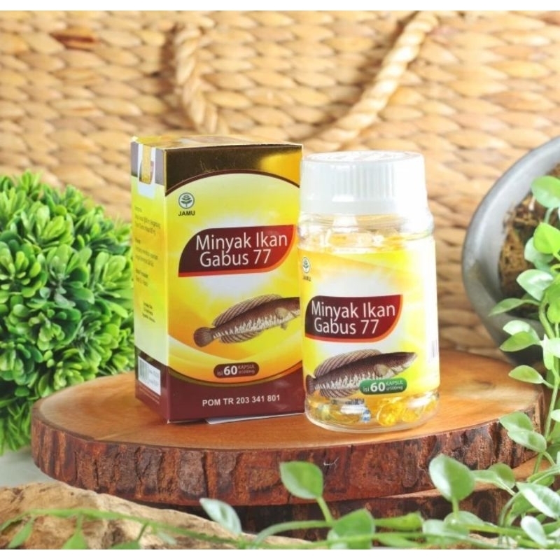Jual MINYAK IKAN GABUS OIL 77 DARUSYIFA 60 KAPSUL | Shopee Indonesia