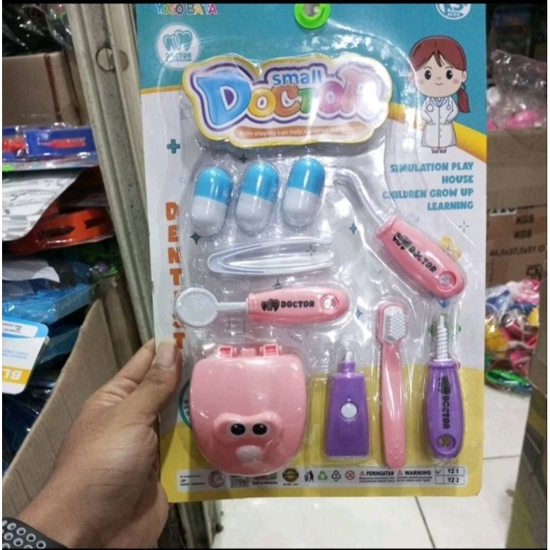 Jual mainan DOKTER GIGI YZ 1/mainan edukasi anak alat dokter | Shopee ...