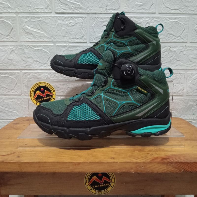 Jual sepatu outdoor KANTUKAN boa system second | Shopee Indonesia