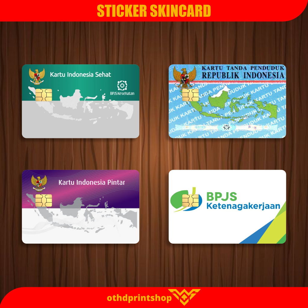 Jual Stiker Kartu Atm SkinCard Pelindung Kartu ATM SIM KTP E-MONEY ...
