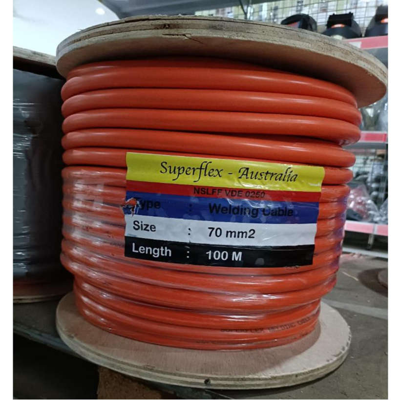 Jual Kabel Las 70mm SUPERFLEX 70mm Welding Cable 70mm Kabel Tembaga70mm ...