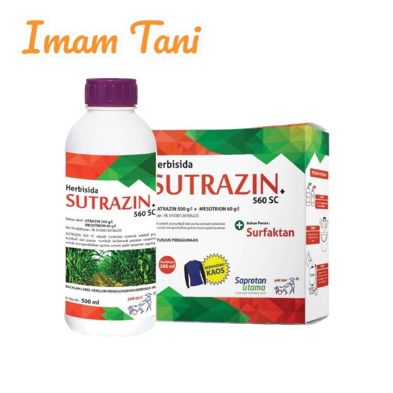 Jual Sutrazin 560 SC- Herbisida Rumput Jagung- Pak Tani- Bahan Aktif ...
