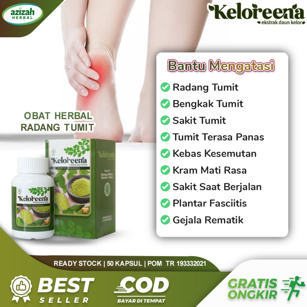Jual Obat Radang Tumit Plantar Fasciitis Nyeri Telapak Kaki Terasa ...