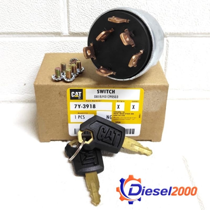 Jual Diesel2000 7Y-3918 SWITCH KUNCI KONTAK STARTER MINI EXCAVATOR 307B ...