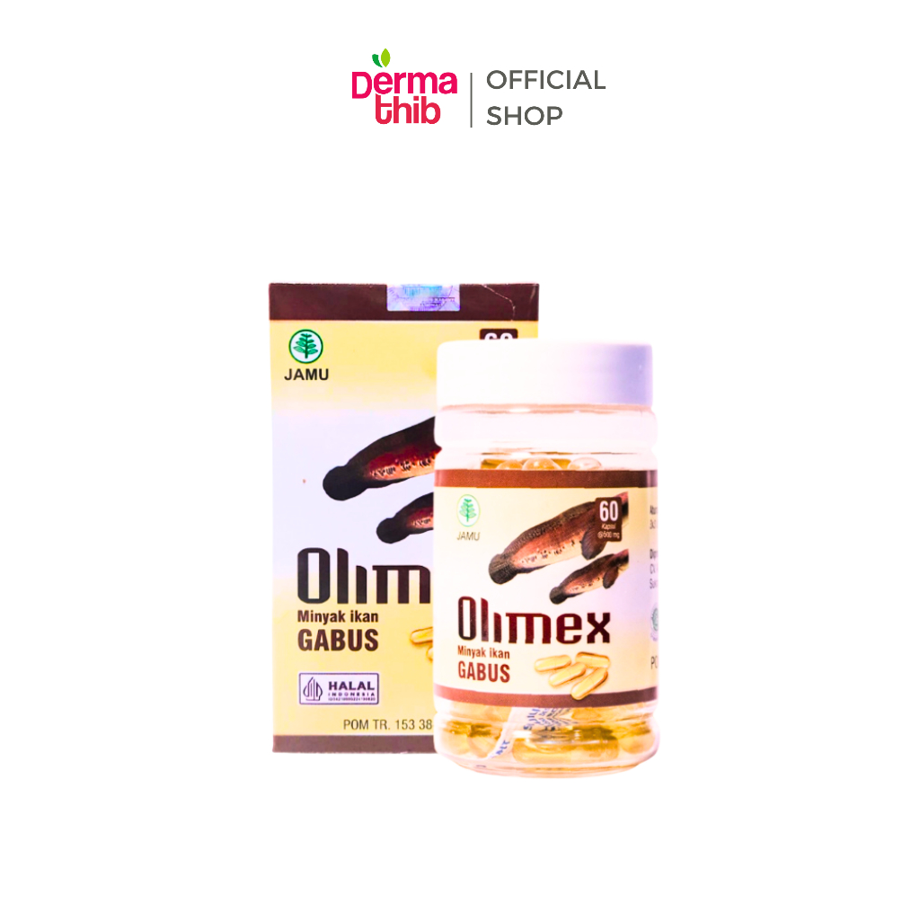 Jual OLIMEX Kapsul Sari Kutuk Ekstrak Minyak Ikan Gabus Mempercepat ...