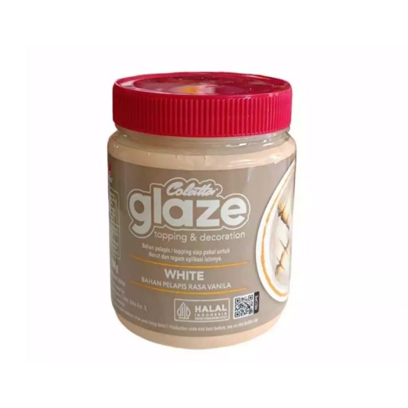 Jual COLATTA GLAZE 250 GRAM, DARK CHOCOLATE, TIRAMISU, STRAWBERRY ...