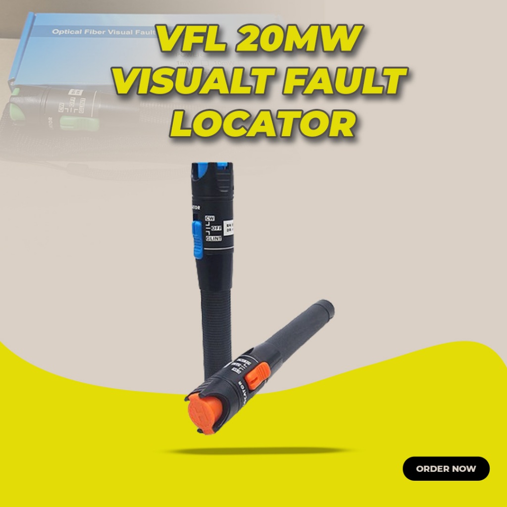 Jual Visual Fault Locator 20mw /Laser optic / VPL 20mw/ Senter fiber ...